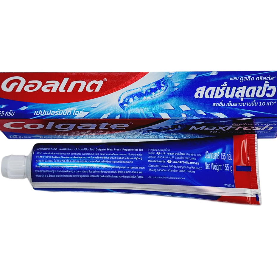 Kem đánh răng COLGATE Max Fresh 10x 155g Thái Lan